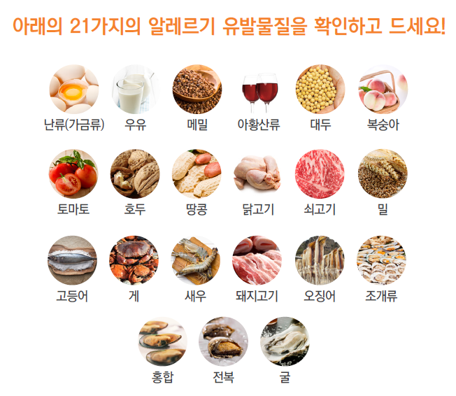 패스트푸드점에서도 알레르기 유발 식품 확인하세요 네이버 블로그